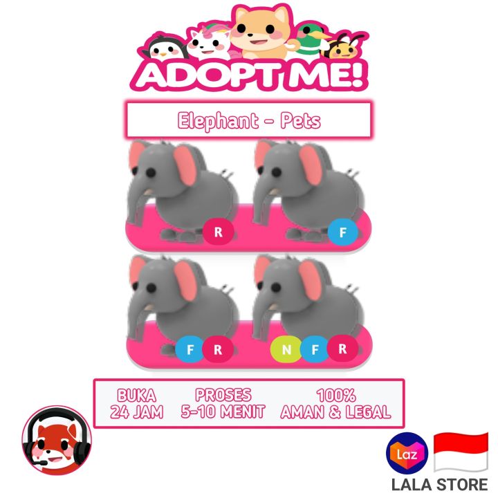 Adopt Me - Elephant - Roblox | Lazada Indonesia