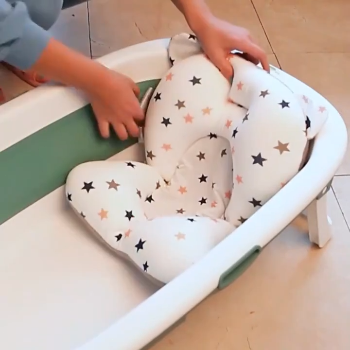 Baby Bathtub with Foldable Bath Tub for Kids Adjustable Non-Slip ...