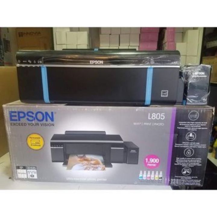 EPSON L805 six colors A4 size Printer for T- Shirt Printing | Lazada PH