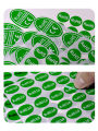 Green Environmental Protection ROHS Label Kaining Non-drying Adhesive ...