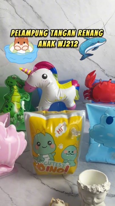 Momosee Pelampung Renang Anak Pelampung PVC Lengan Anak Pelampung Anak ...
