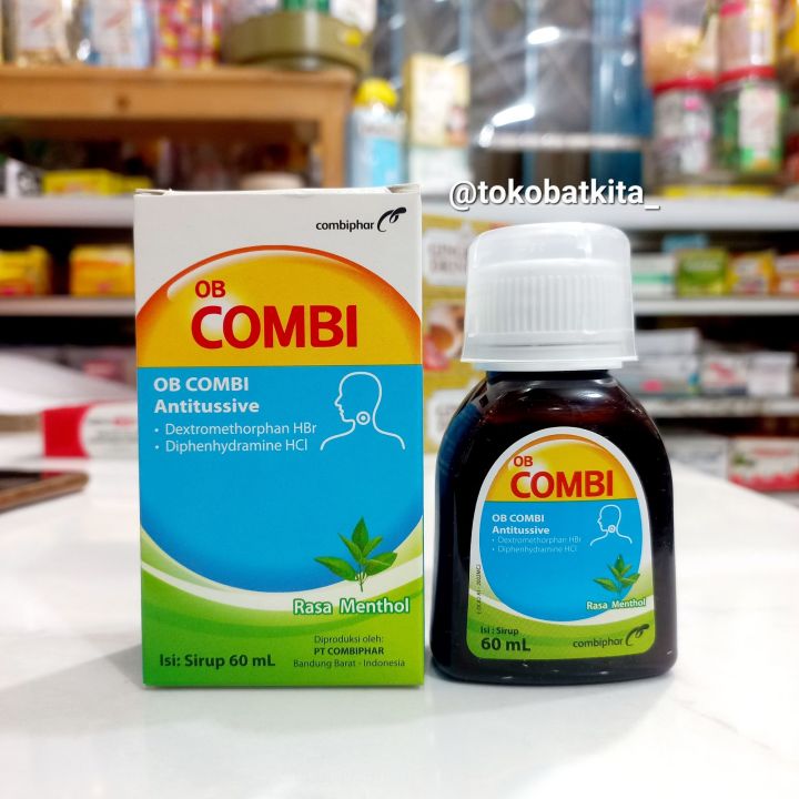 [TERBARU] OBH COMBI 60ML / BATUK KERING TIDAK BERDAHAK ANTITUSSIVE ...