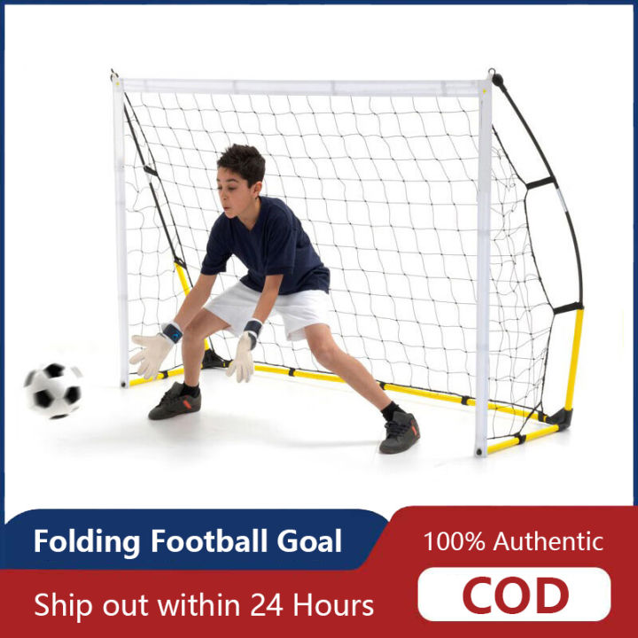 Folding Football Goal outdoor football training goal Adult and Children ...