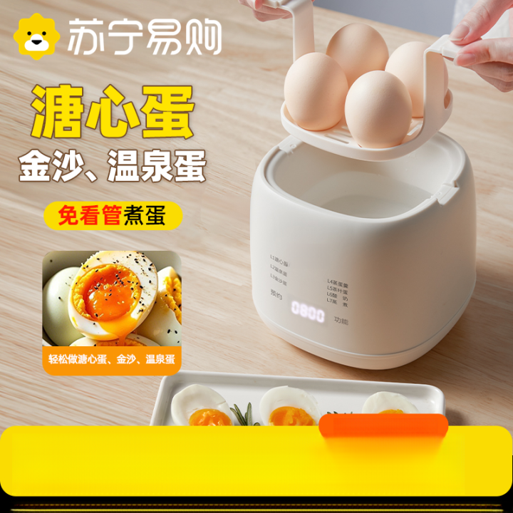 Small Multifunctional Egg Cooker with Timer And Automatic Power off ...