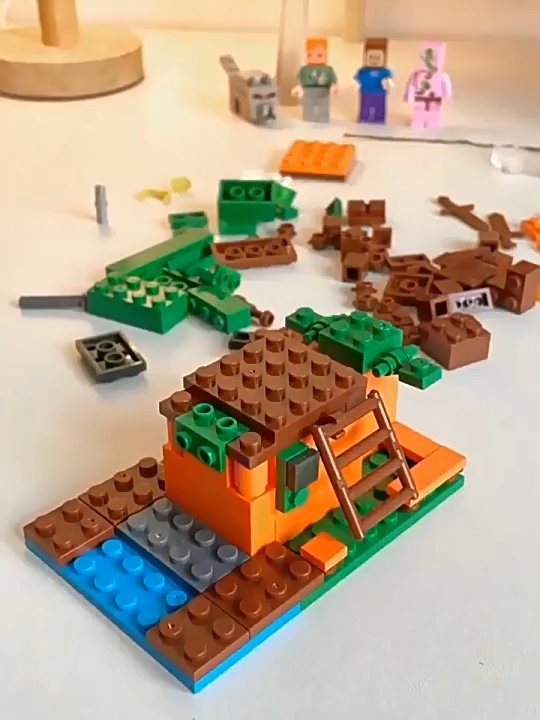 6-IN-1 My Word Village DIY Toy Set Minecraft Building Blocks Set ...