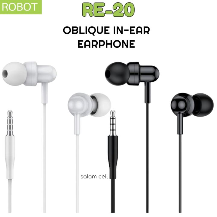 Headset ROBOT RE20 Headset Murah Bass Mantap Original | Lazada Indonesia