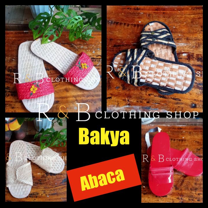 Abaca Slippers | Native Tsinelas/Bakya | Eco-Friendly, Comfortable ...