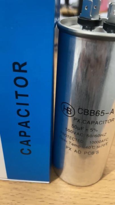 CBB65-A Capacitor 450V AC Mikro 20 uF, 25 uF, 30 uF, 35 uF, 40 uF, 45 ...
