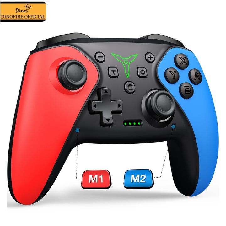 DinoFire Wireless Controller For Nintendo Switch OLED/Lite Double Vibration Gamepad Multi ...