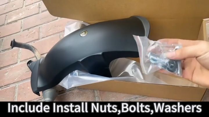 Nmax v2 Tire Hugger Rear Fender with Bolts Set Yamaha LOGO Emblem New ...