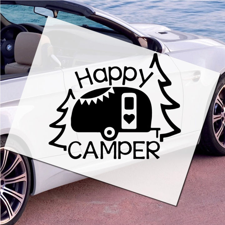 Outdoor Adventurer's Forest Themed Car Decals - Travel Style Stickers ...