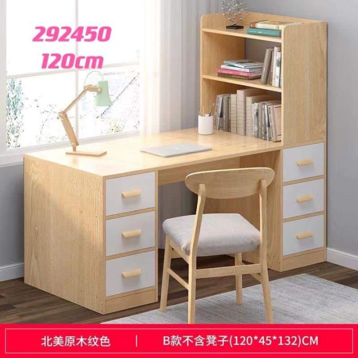 COMPUTER TABLE WITH SHELVES AND DRAWERS with screws and tools included ...