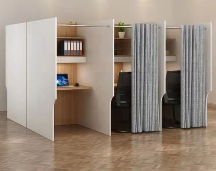 Self-study Desk Study Room Study Table Desk Partition Table and Chair ...