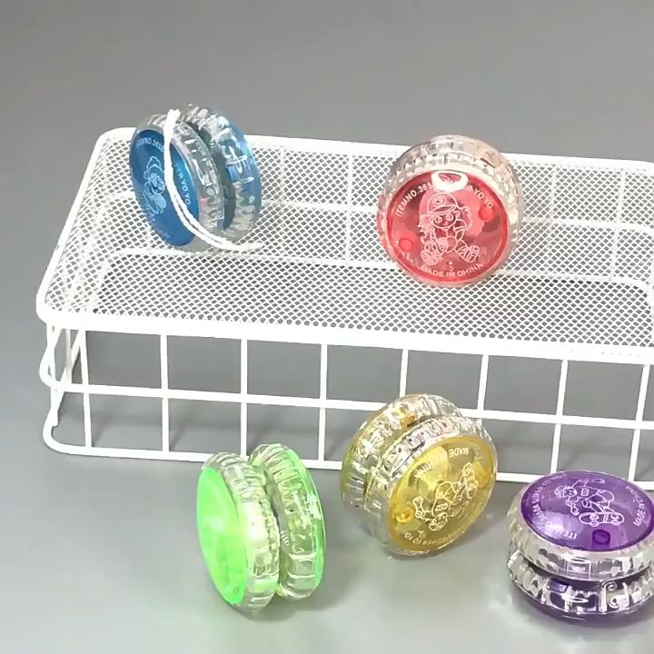 Children Glowing Yoyo Colorful Intelligence Development Toy For ...