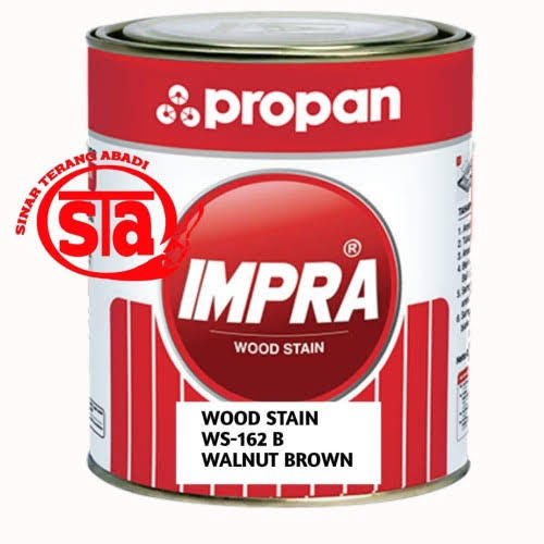 propan wood stain impra walnut brown ws - 162B 1kg cat kayu impra ...