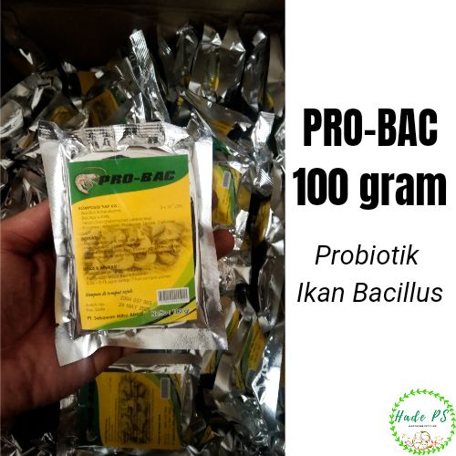 Probac Probiotik Ikan Bacillus 100 gram | Lazada Indonesia