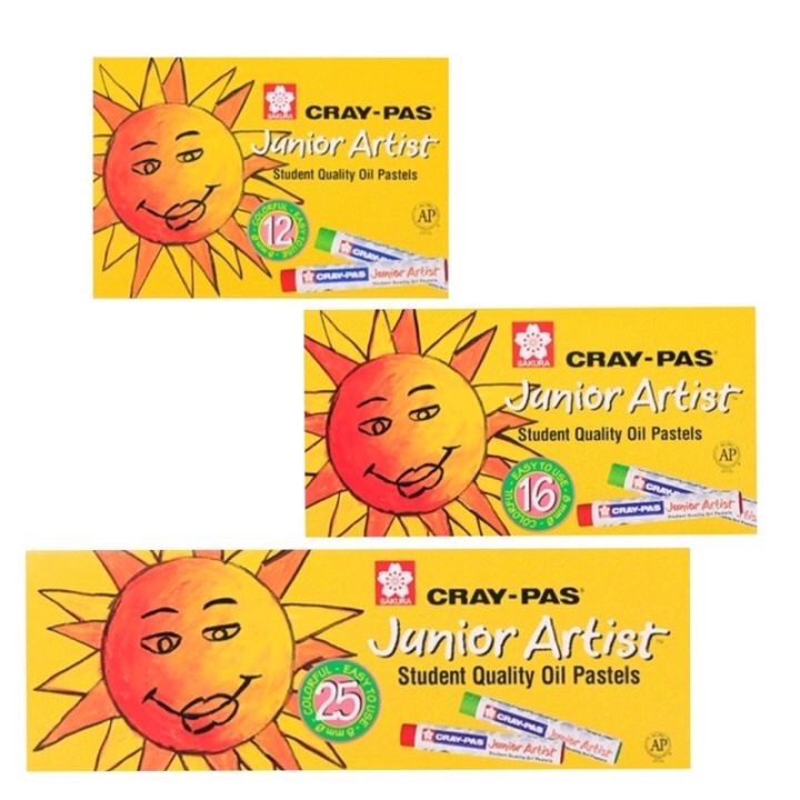 12/16/25 Sakura Cray Pas Junior Artist Oil Pastel Set | Lazada PH