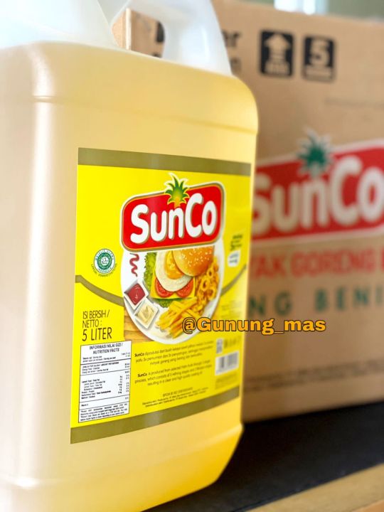 Minyak Goreng Sunco 5 L Jerigen | Lazada Indonesia