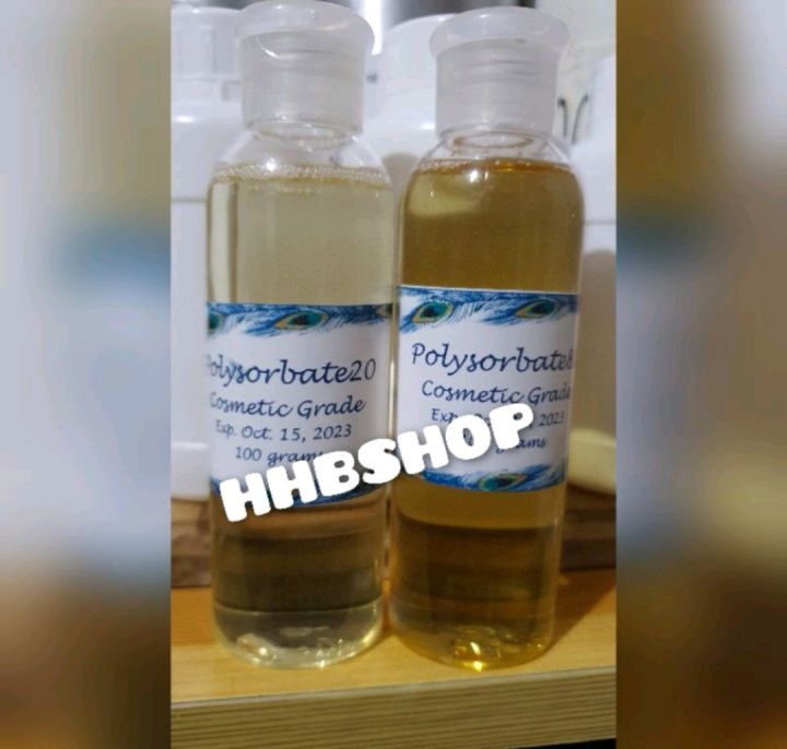 Polysorbate 20 /80 (1L to 100grams) - emulsifier, surfactant | Lazada PH