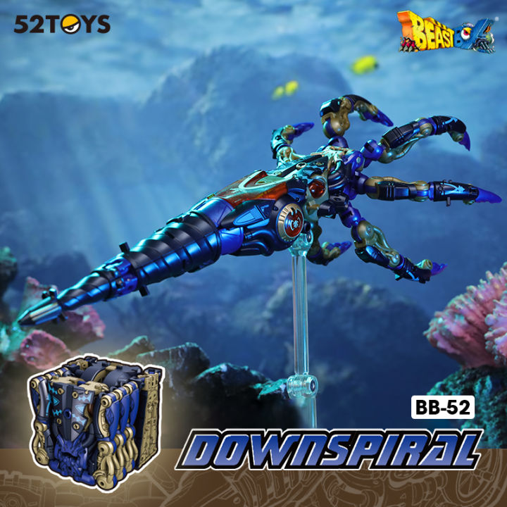52TOYS BEASTBOX BB-52 DOWNSPIRAL Mecha Deformation Action Figure ...
