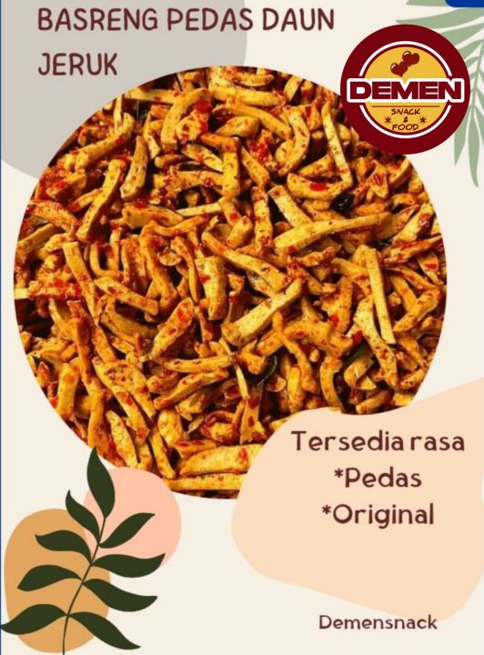 Basreng pedas dan original viral kemasan 1kg / basreng original ...