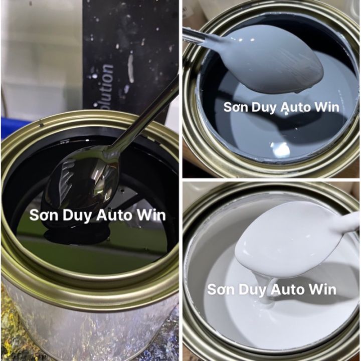 Sơn lót xám, trắng, đen 2k điền đầy - Đậm đặc - Bao gồm cứng | Lazada.vn