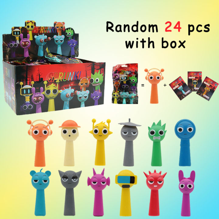 Game Sprunki Pvc Figure Toys 7cm Sprunki Incredibox Action Figures