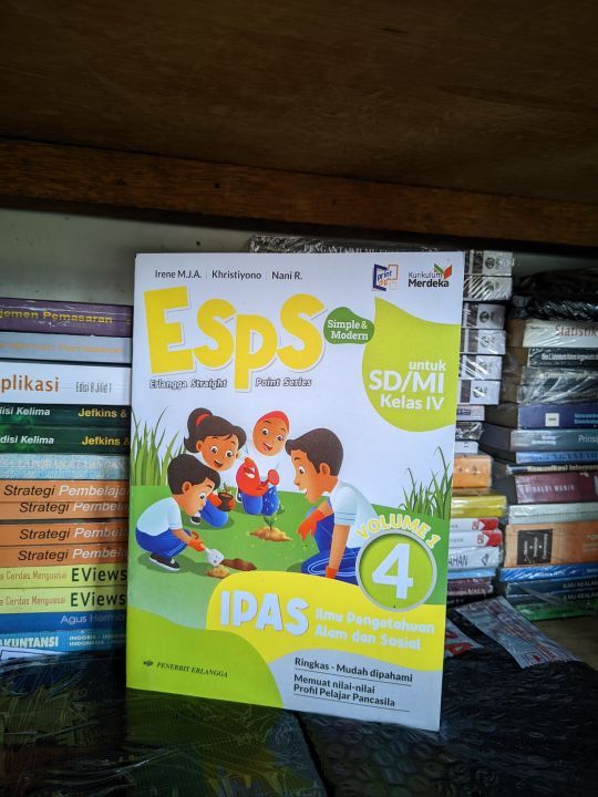 Esps Ipas Kelas 4 Volume 1 KURMER | Lazada Indonesia