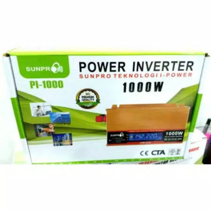 power inverter sunpro 1000 WAT | Lazada Indonesia