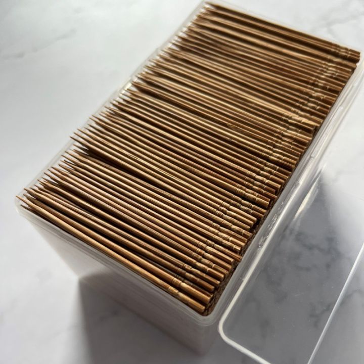 NIGESI | High-Quality Carbonized Toothpicks for Home and Business Use ...