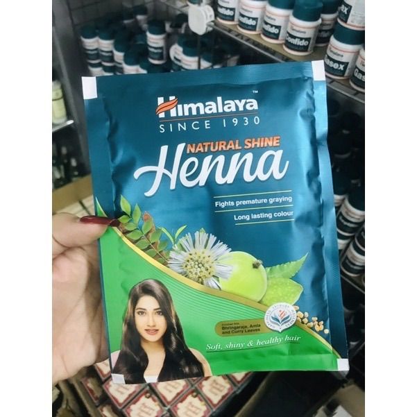 Himalaya Henna เฮนน่า เปลี่ยนสีผม 👩🏻🧔🏻50g | Lazada.co.th