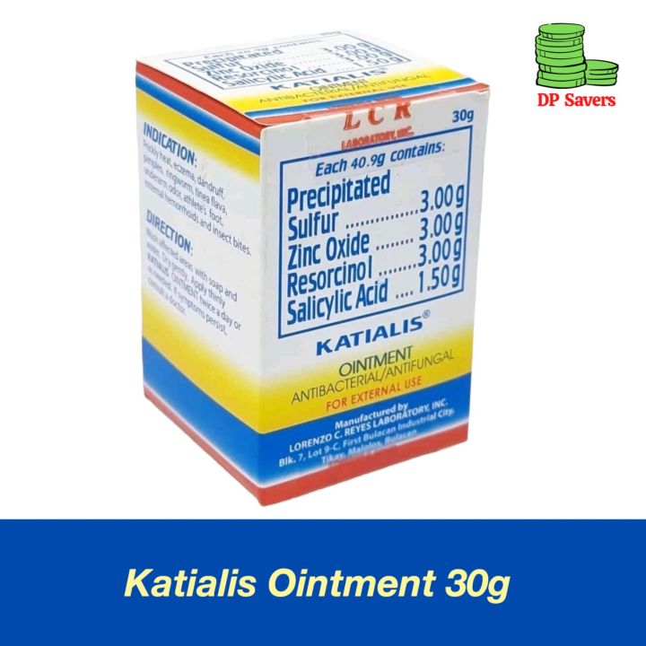 Katialis Ointment Salicylic Acid Anti Fungal Anti Bacterial Ointment ...
