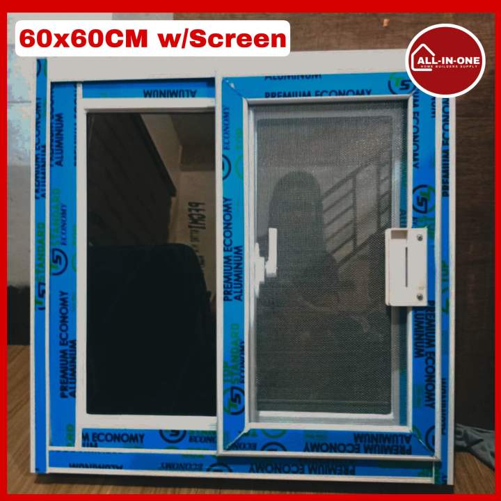 Sliding Window Reflective Glass 60x60cm | Lazada PH