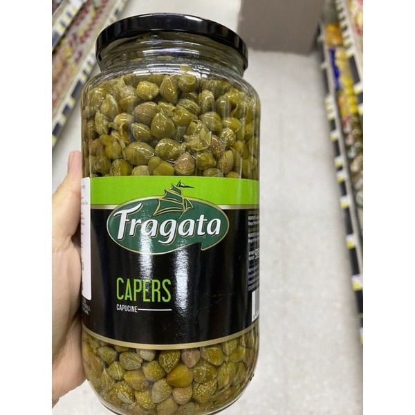 เมล็ด คาเปอร์ ในน้ำเกลือ ตรา ฟรากาตา 935 G. Capers Brine ( Fragata ...