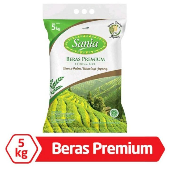 BERAS SANIA 5 KG / BERAS PREMIUM / BERAS PULEN 5 KG | Lazada Indonesia