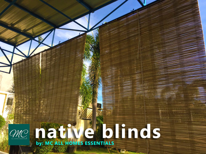 ALL SIZES 2x5ft; 3x5ft; 4x5ft; 5x5ft; Native Blinds/ Traditional Asian ...