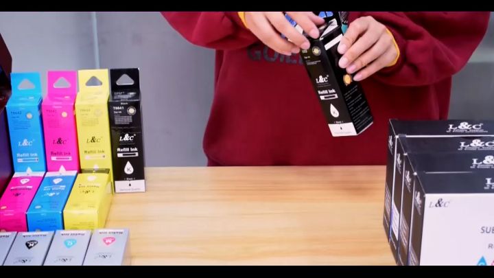 【PH Ready Stock】L&C Refill Ink For Epson 003 Dye Ink For EPSON Inkjet ...