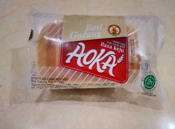 Roti Aoka Gulung Aoka Roti | Lazada Indonesia