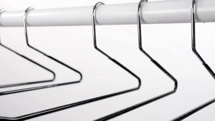 5/10Pcs Set Seamless Z Shape Hanger Non Slip Metal Rack For Pant ...