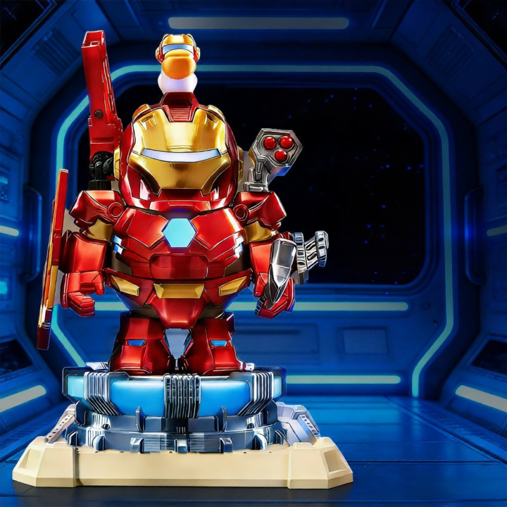 New Capybara Iron Man 3D Printed Toy Deco Shorty Water Hog Figurine ...