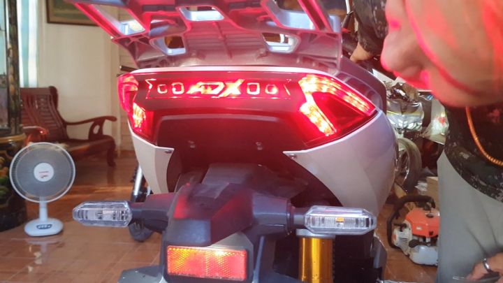 Bristol ADX 160 Tail Light Decal Sticker ADX Zig Design | Lazada PH