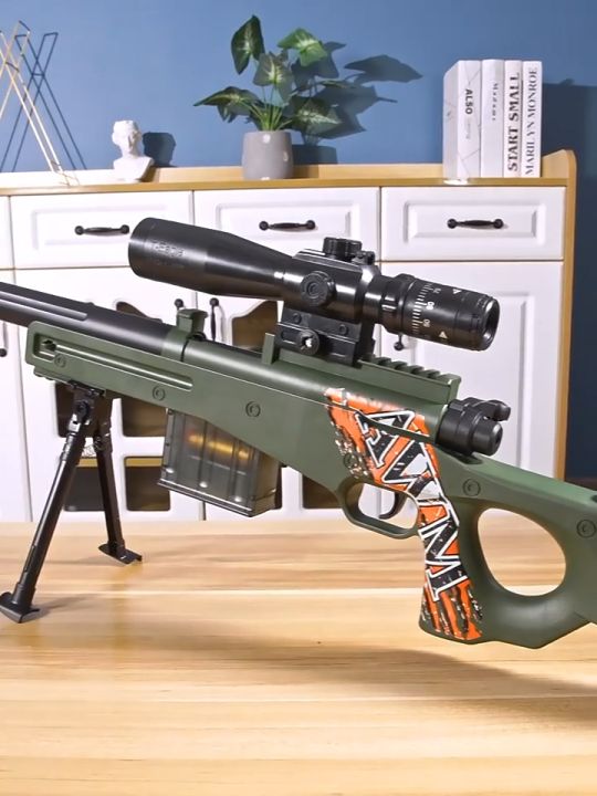 AWM Toy Gun For Boys Gift For Boys Manual Nerf Toy Gun With Bolt Action ...