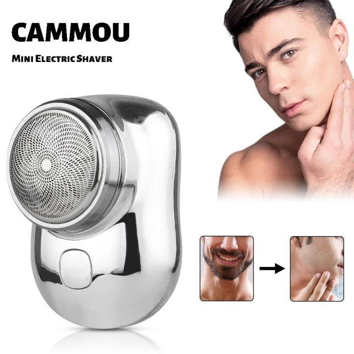 Mini Electric Shaver Portable Men Travel Razor Waterproof Wet Dry ...