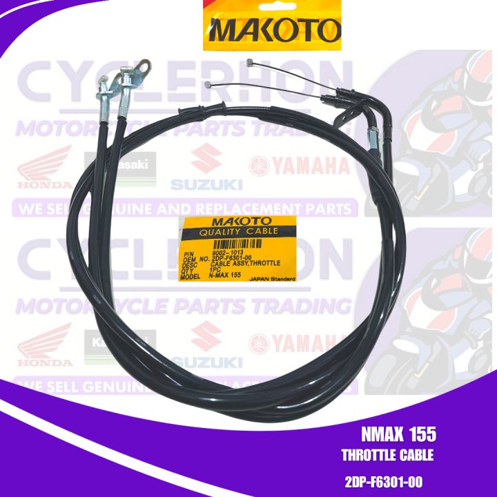 THROTTLE CABLE NMAX 155 MAKOTO BRAND (GOOD QUALITY) | Lazada PH