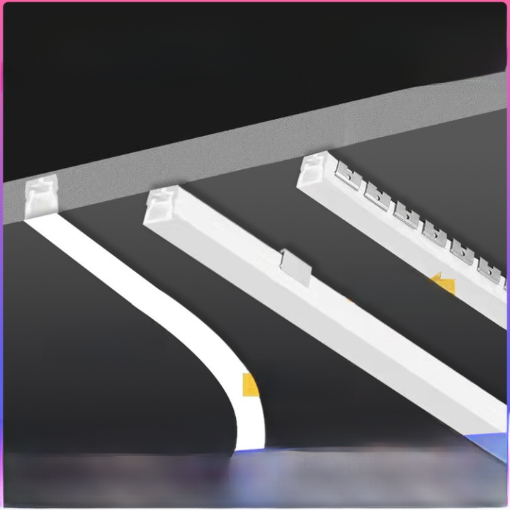 Led Silicone Light with Embedded Flexible Casing Soft Light Strip 220V ...