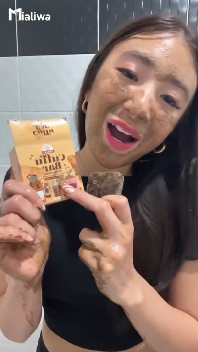 Magara Skin Cuffu Bar Coffee Scrub Soap & Cuffu Buff Volcanic Ash Soap ...