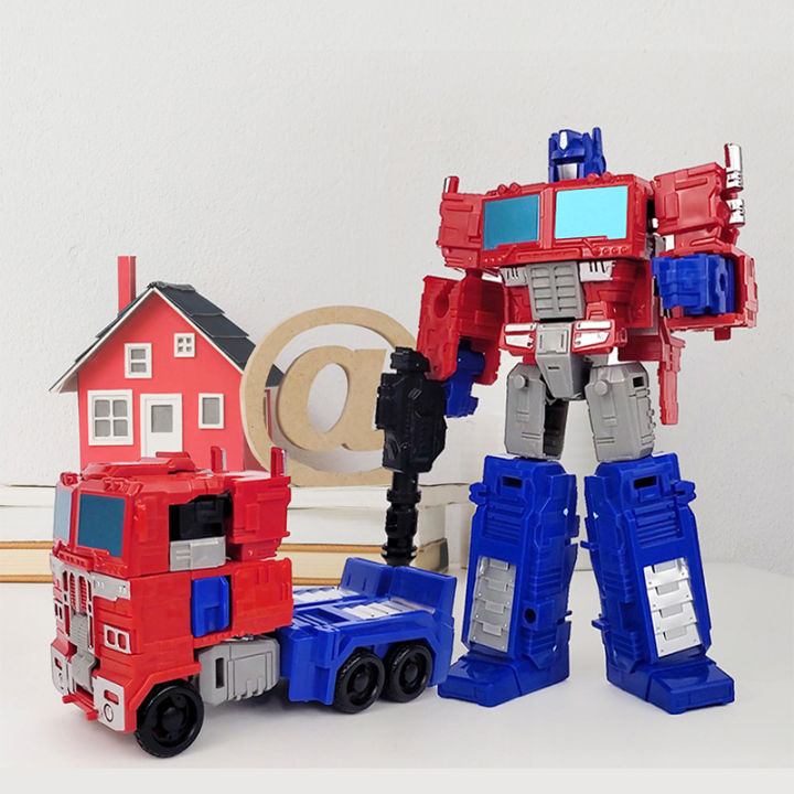 SEA&SUN Transformers Toy Transforming Robot, Optimus Prime Bumblebee ...