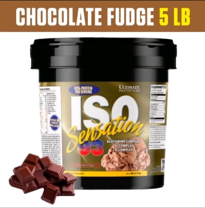 Ultimate Nutrition Iso Sensation 93 Whey Protein Isolate 5LB เวย์โปรตีน ...