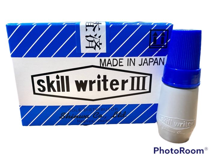 ปากกาอุตสาหกรรม SHINWA SKILL WRITER III มีให้เลือก 3 สี เขียว, น้ำเงิน ...
