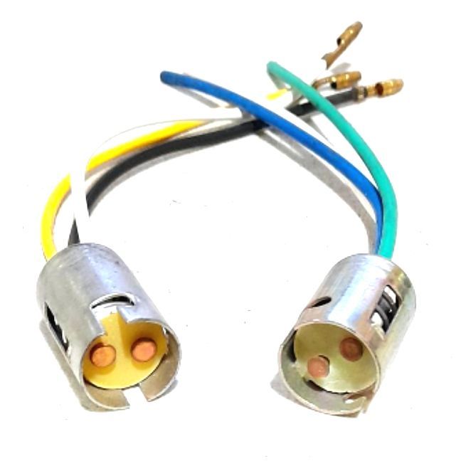 UNIVERSAL TAIL LIGHT BULB SOCKET (WITH WIRE HARNESS) (COMMON FOR TAIL ...